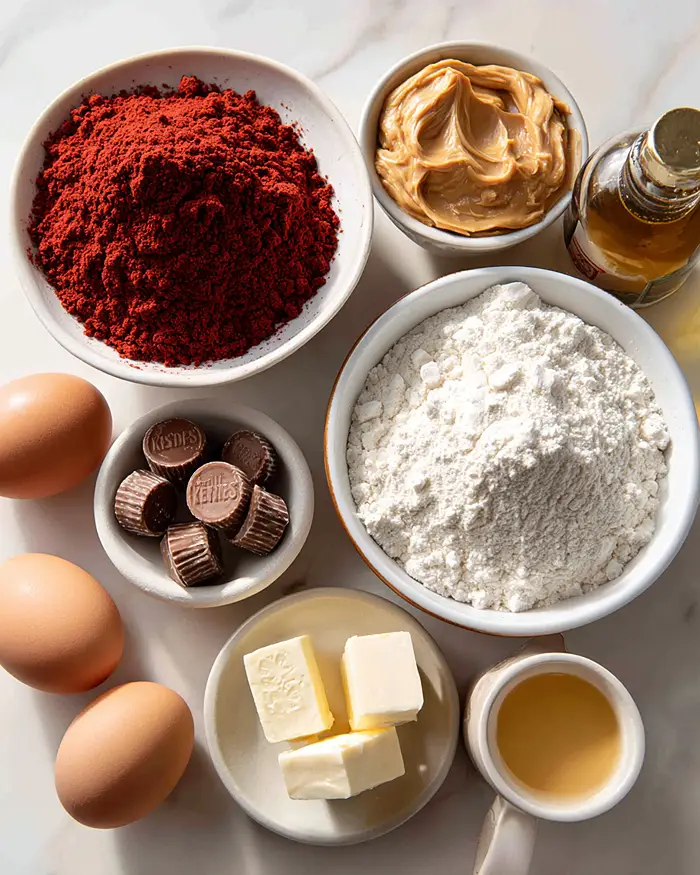 Easy Red Velvet Reese's Cake - Dessert Haven